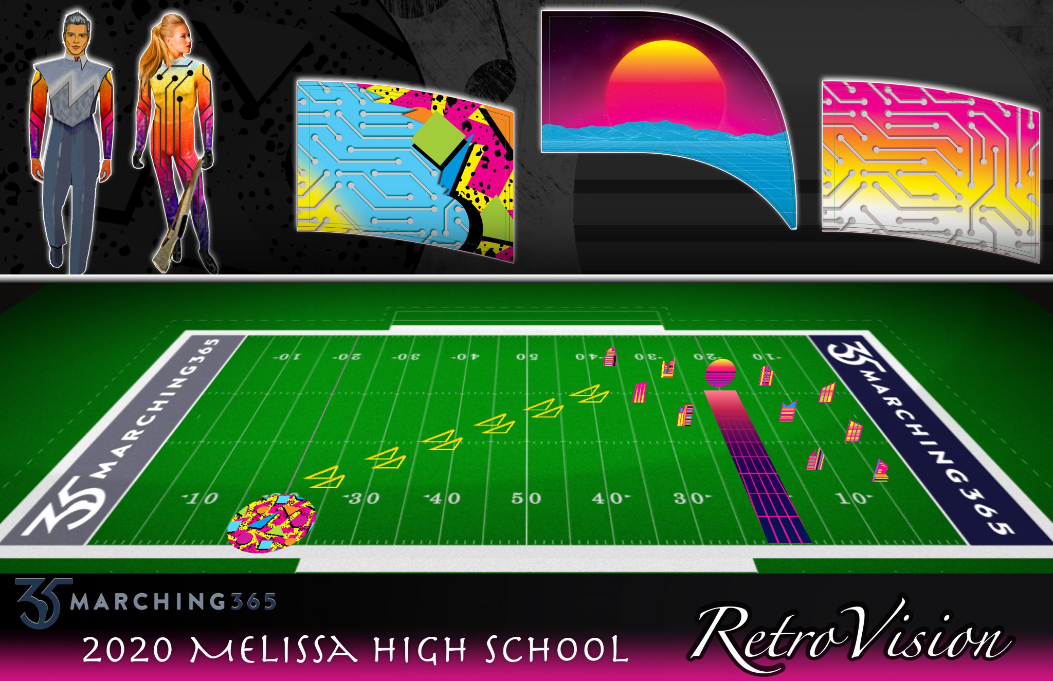 Retrovision - Fannin Musical Productions | Innovative Marching Band ...