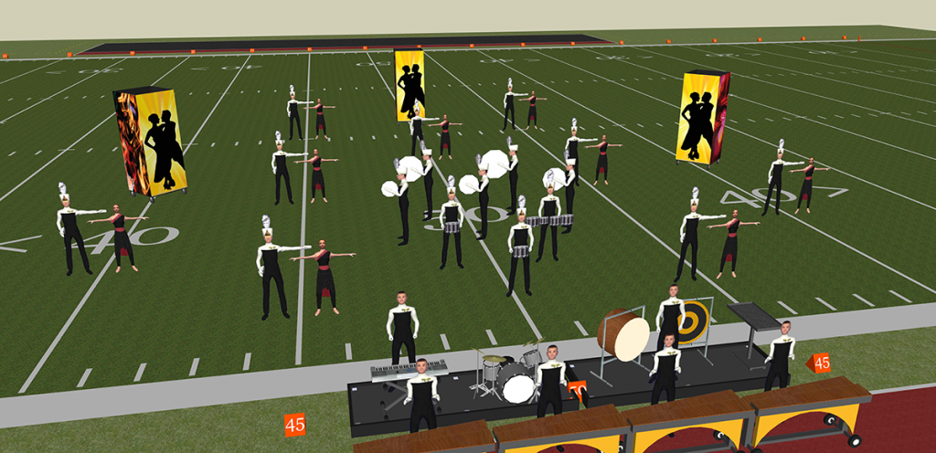 Danzón - Fannin Musical Productions | Innovative Marching Band Show Design