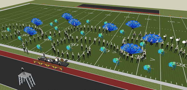 Stock & Custom Color Guard Choreography