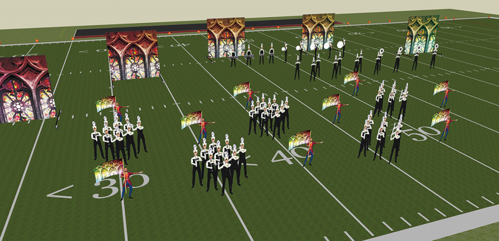 Stained - Fannin Musical Productions | Innovative Marching Band Show Design