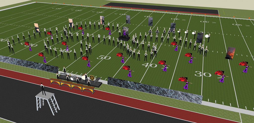 Thrones - Fannin Musical Productions | Innovative Marching Band Show Design