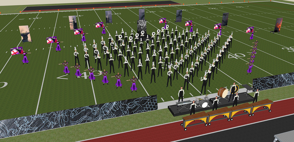 Thrones - Fannin Musical Productions | Innovative Marching Band Show Design
